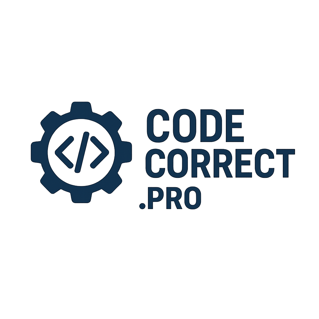 CodeCorrect.pro